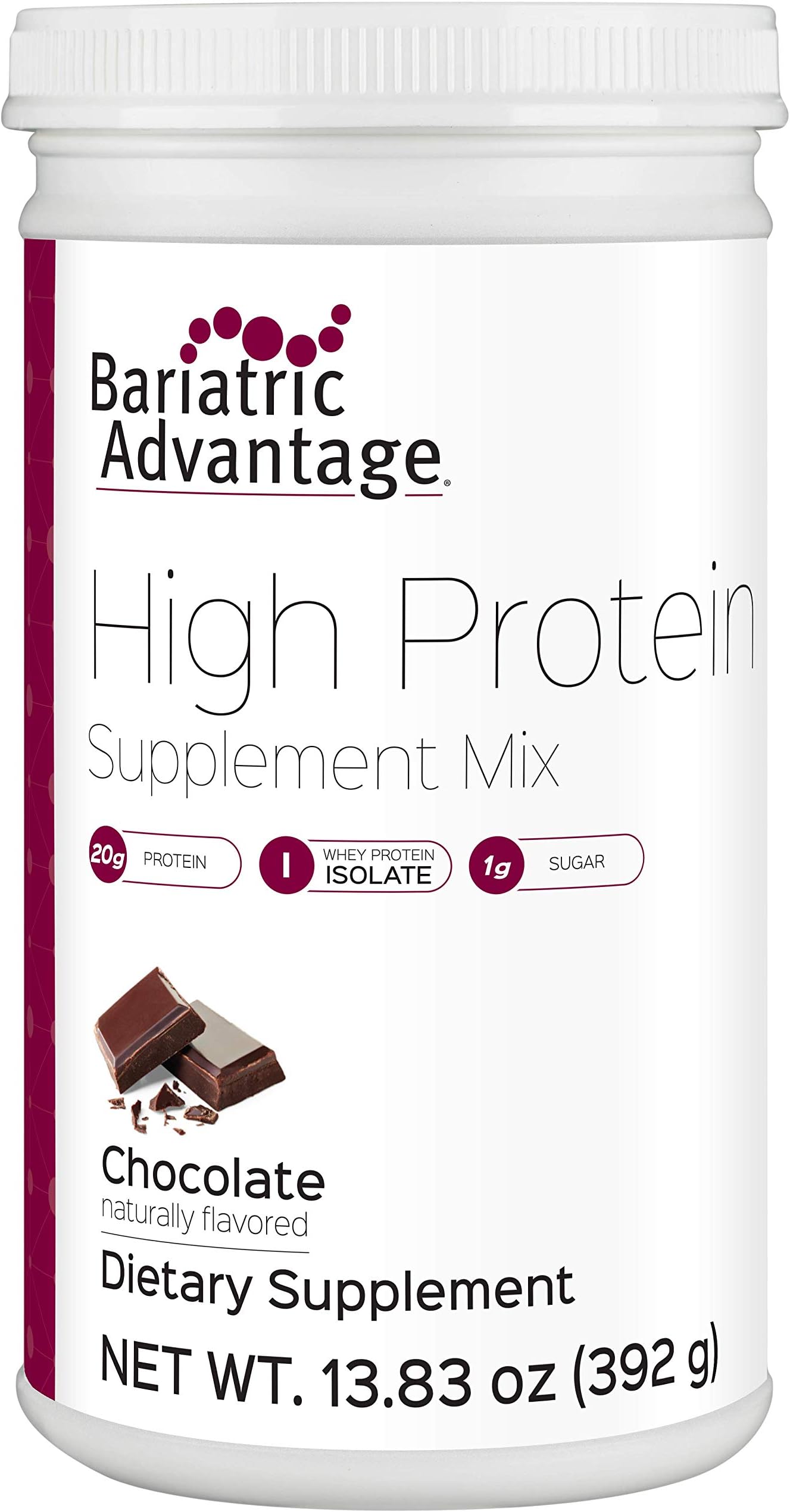 Amazon.com: Bariatric Advantage High Protein Supplement Mix - Bariatric ...