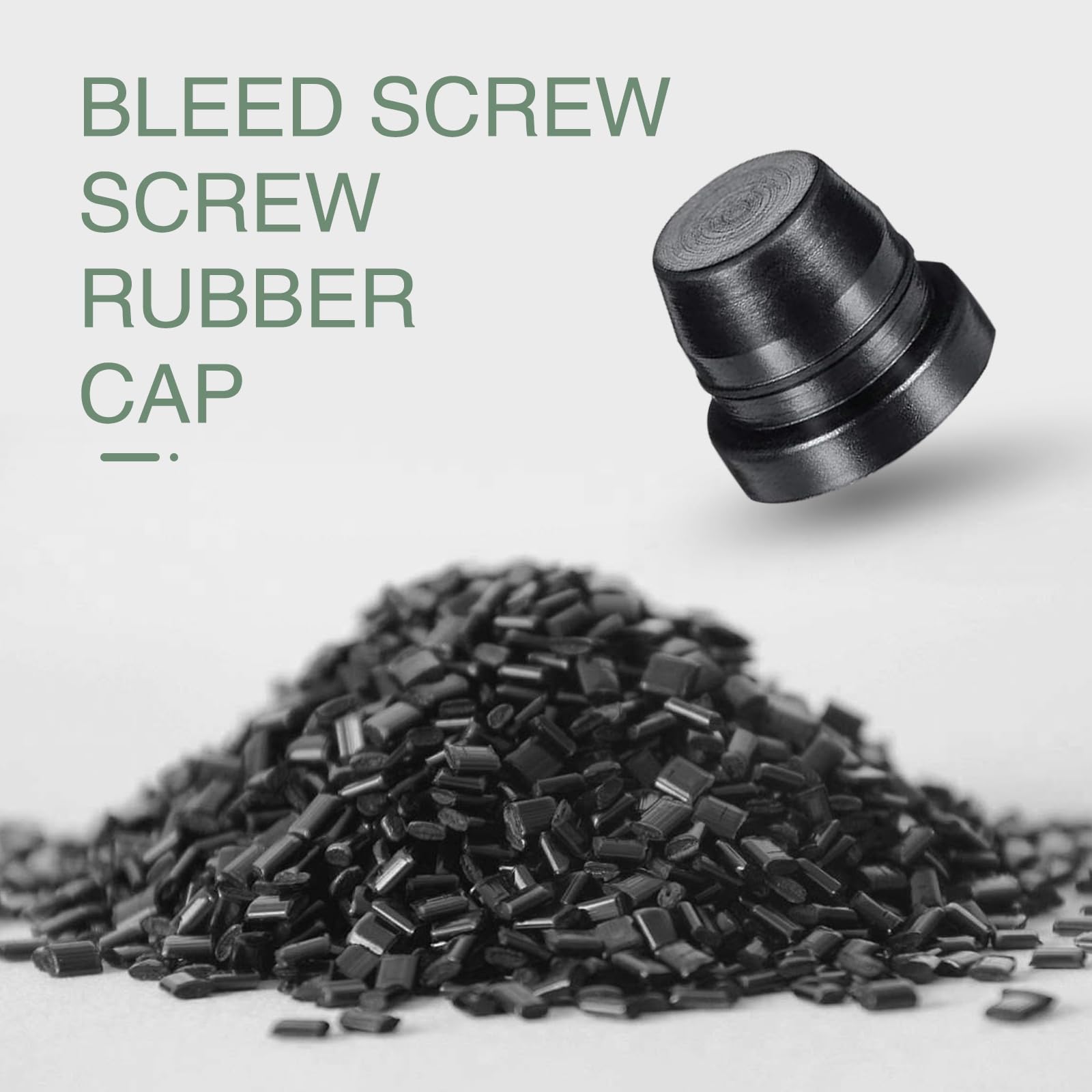 Snapklik.com : Nowkont 18 PCS Car Brake Bleed Nut, 0.47" X 0.41" X 0.33 ...
