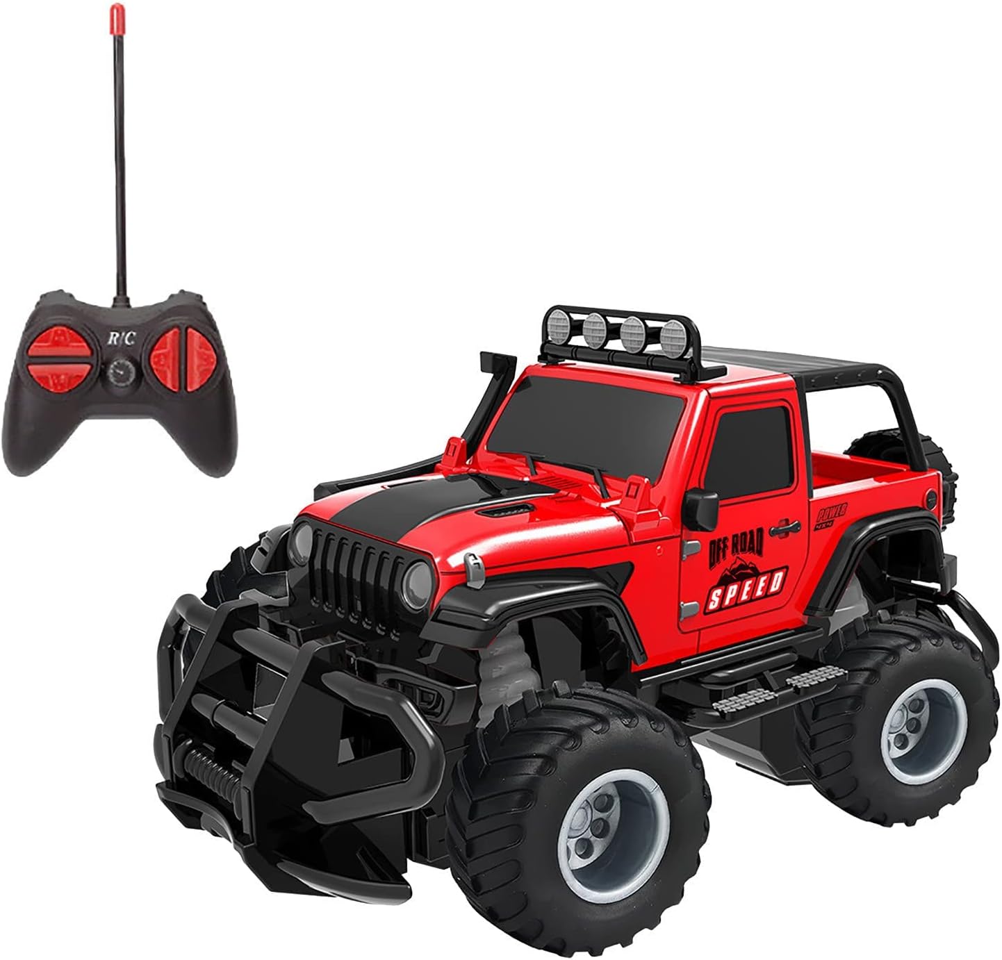 Amazon.com: 1: 24 Electric 4 Channel Remote Control Climb Off-Road Cars ...