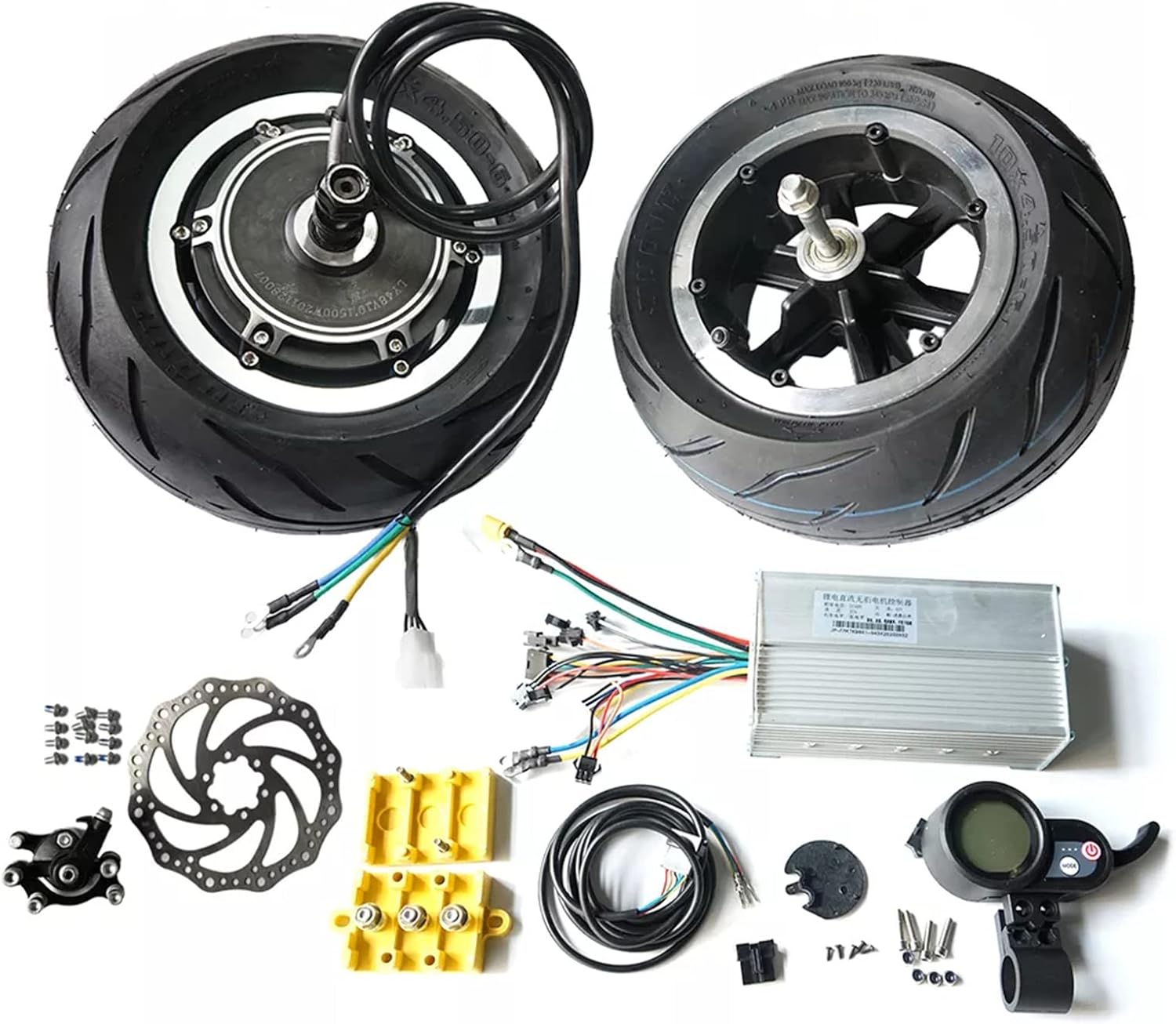 Wheel motor kit 10 inch 60V 3000W electric scooter wheel hub motor for ...