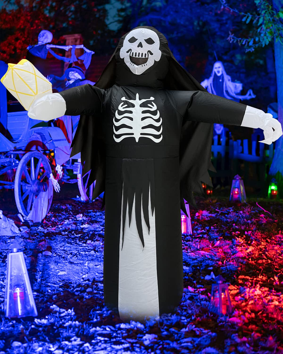 Snapklik.com : OVIFM Inflatable Halloween Costumes For Adults-6.9 Ft ...