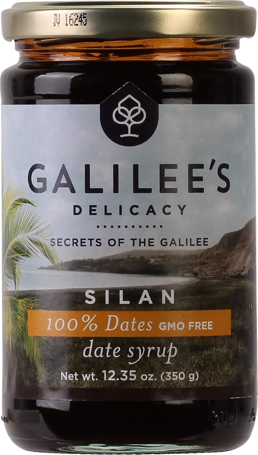 Amazon.com : GALILEE'S DELICACY Pure Date Honey Sugar-free - GMO free ...