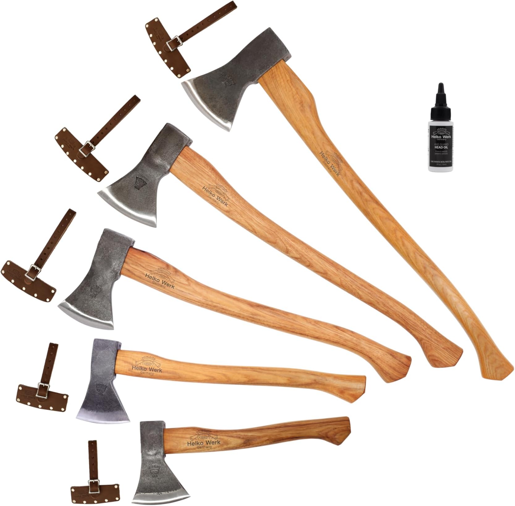 Amazon.com : 1844 Helko Werk Germany Axe Collection - 5 Traditional ...
