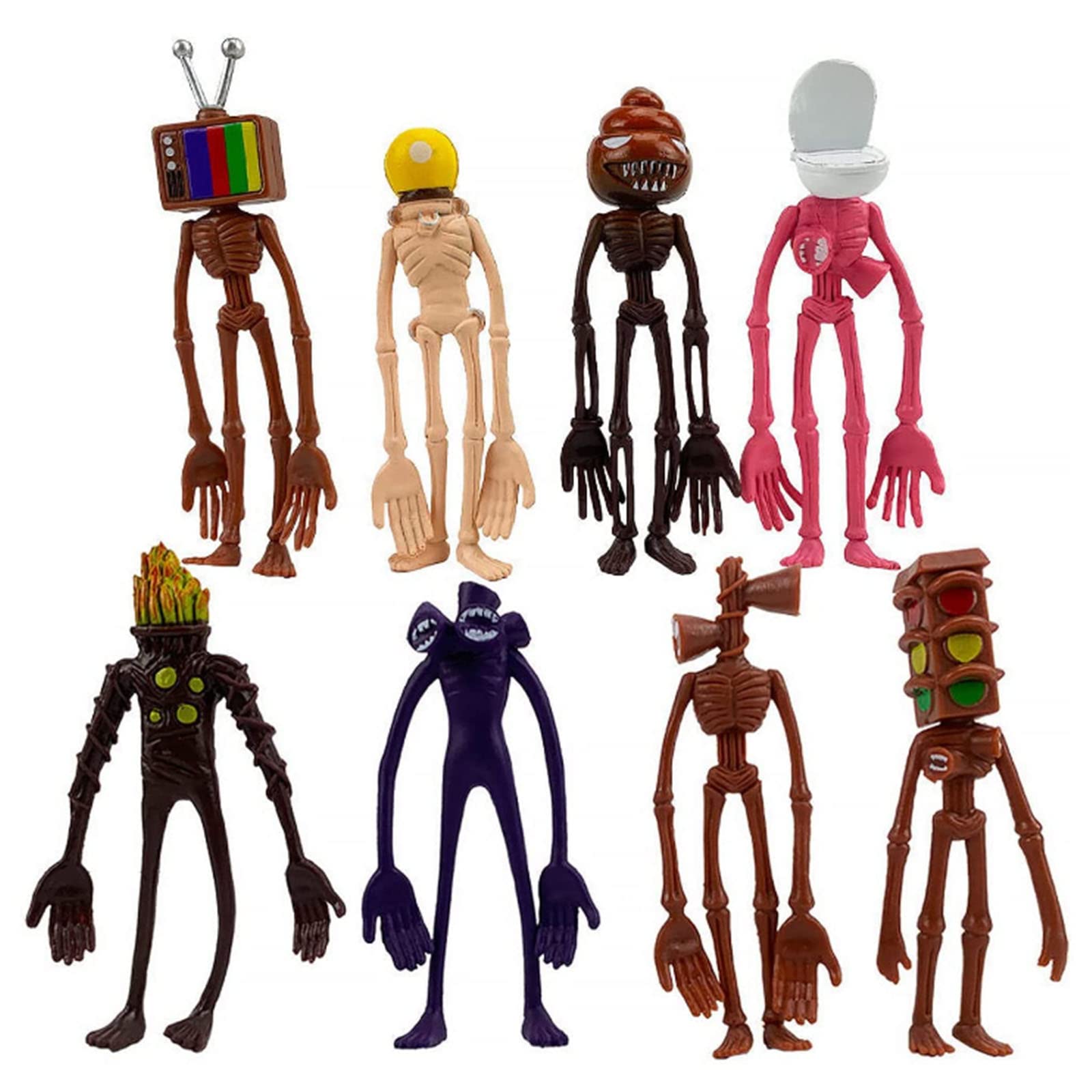 Buy Figure Toys, Set of 16 Action Figure Dolls SCP Foundation SCP 096 ...