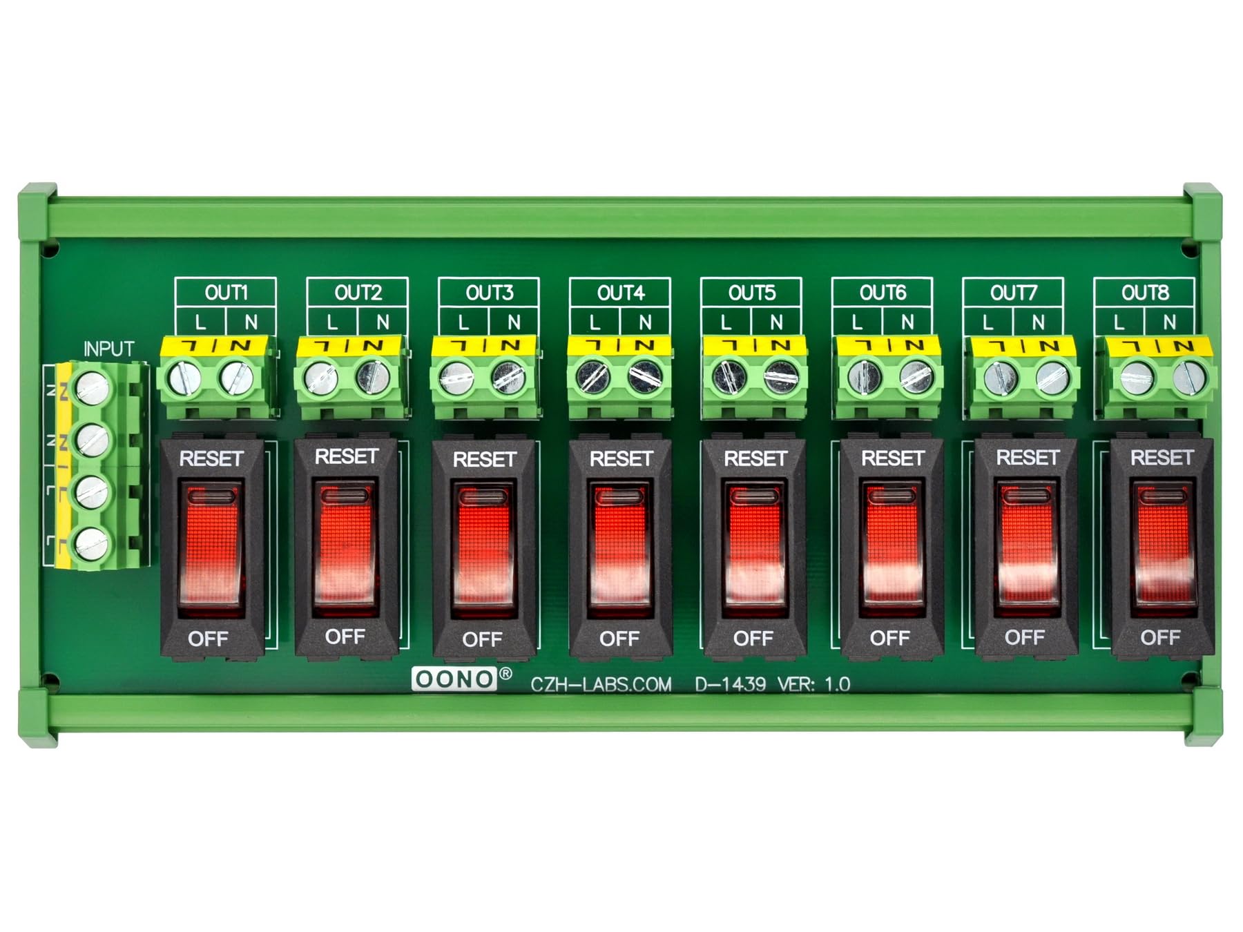 Snapklik.com : Rocker Switch Thermal Circuit Breaker Overload Protector ...