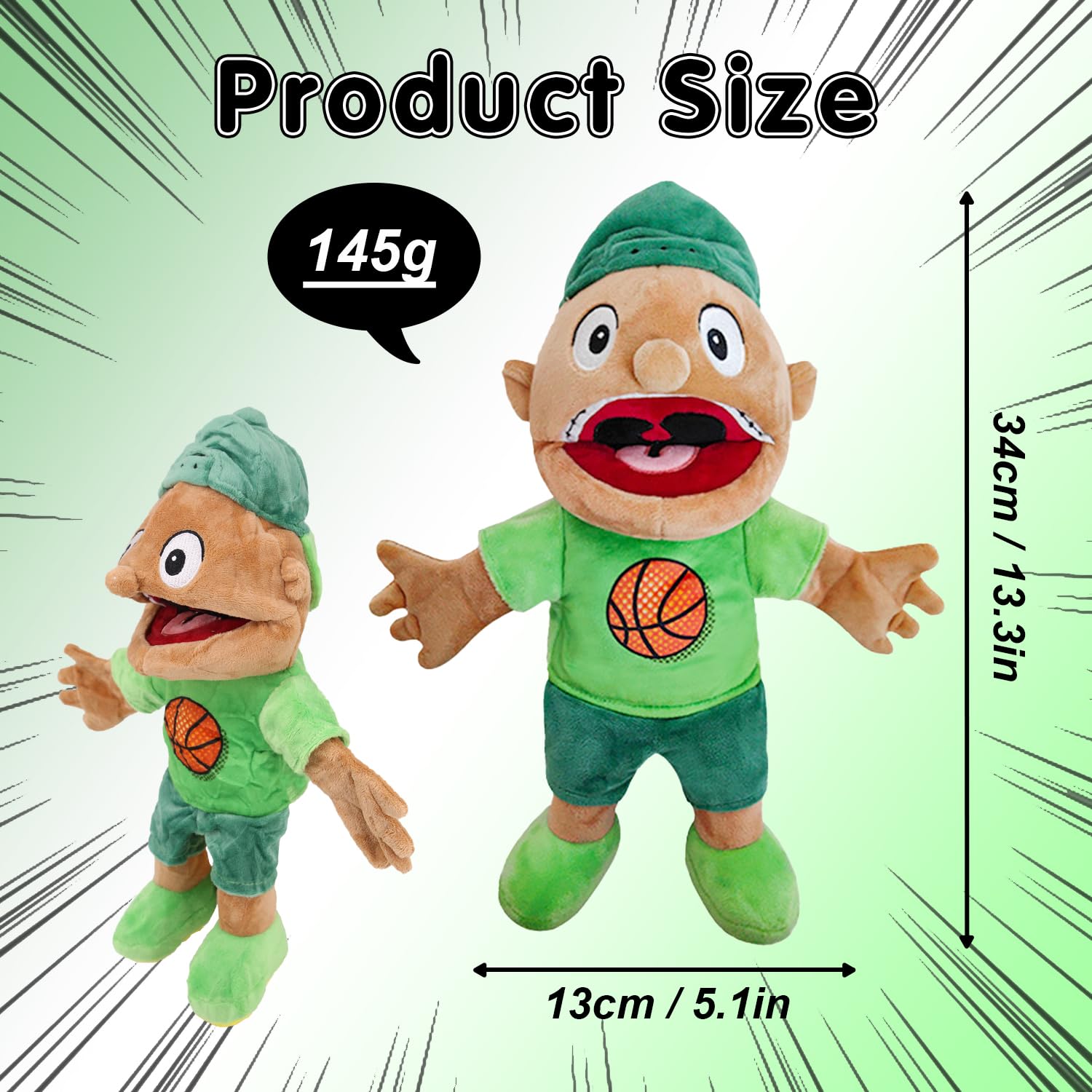 Jeffy Hand Puppets for Kid Jeffy’s Classmates JR Hand Puppet Toys to ...