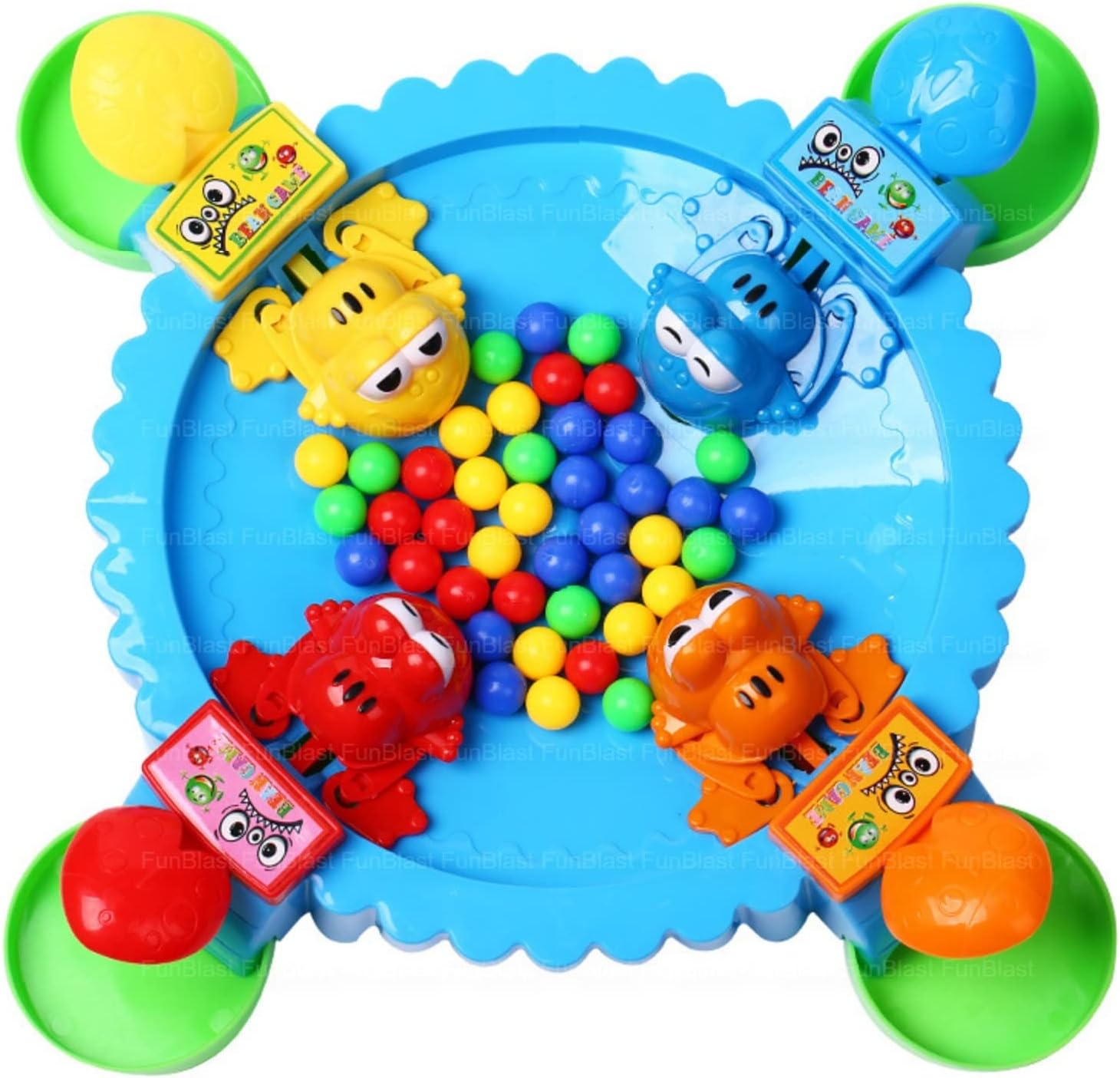 Buy FunBlast Hungry Frog Game for Kids - Beads Frog Eating Board Game ...