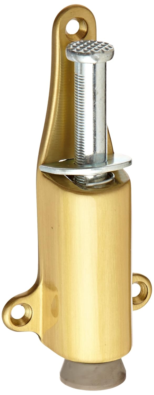 Amazon.com: Rockwood 459.4 Brass Spring Loaded Plunger Stop, 8 X 3/4 ...