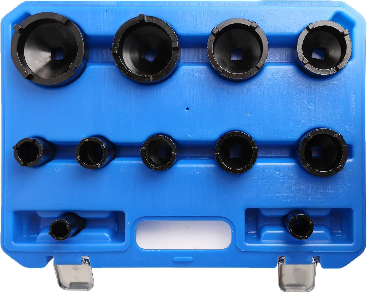 11PCS Special Socket Drive Set For Grooved Nuts 22-75 mm Lock Ball ...