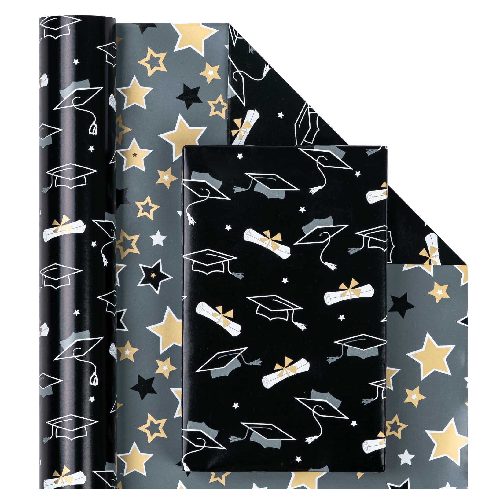Snapklik.com : WRAPAHOLIC Reversible Graduation Wrapping Paper - Mini ...
