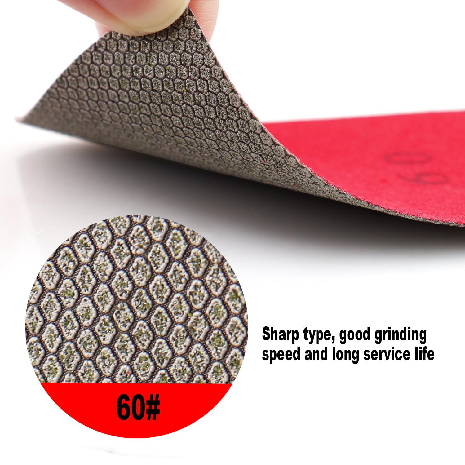 Snapklik.com : Diamond Sandpaper Electroplated Polishing Sheet Abrasive ...