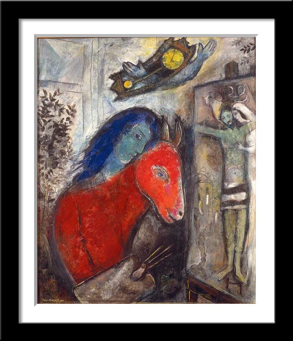 Tallenge - Marc Chagall Most Famous Collection -Self Portrait with a ...