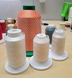 Amazon.com: Wennuo 100pcs Thread Net Spool Saver for Different Sizes of ...