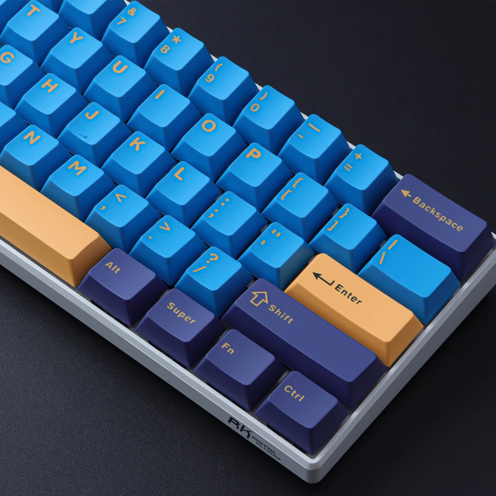 PBT Keycaps 172 Keys Double-Shot Keycaps Custom Keycaps with 7U ...