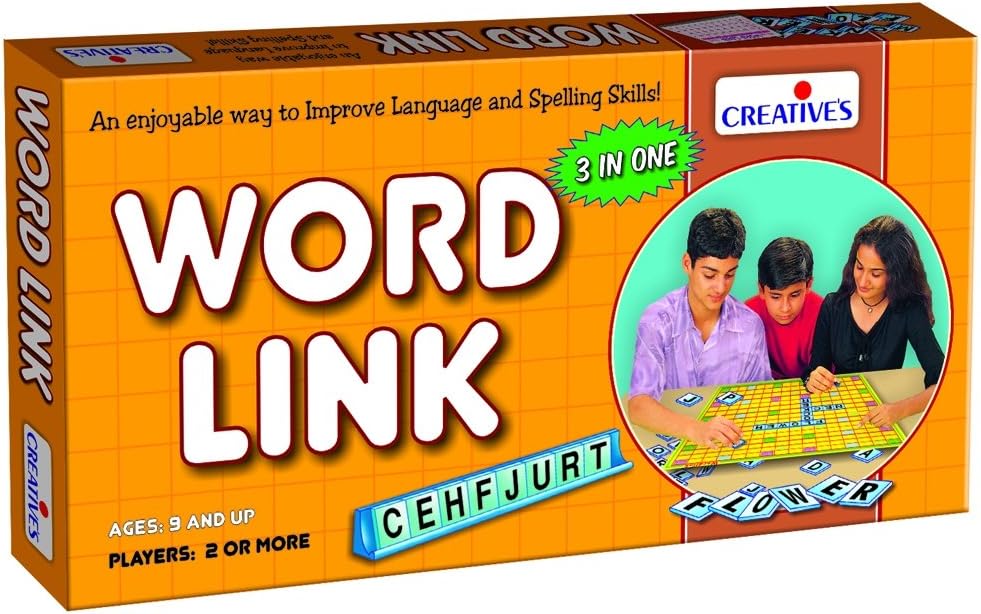 Creative Educational Aids P. Ltd. - CRE0823 Word Link Board Game (Multi ...