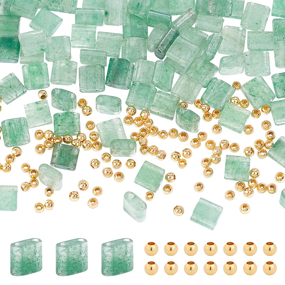 Amazon.com: NBEADS 70 Pcs Natural Stone Tila Beads, 2-Hole Spacer Beads ...