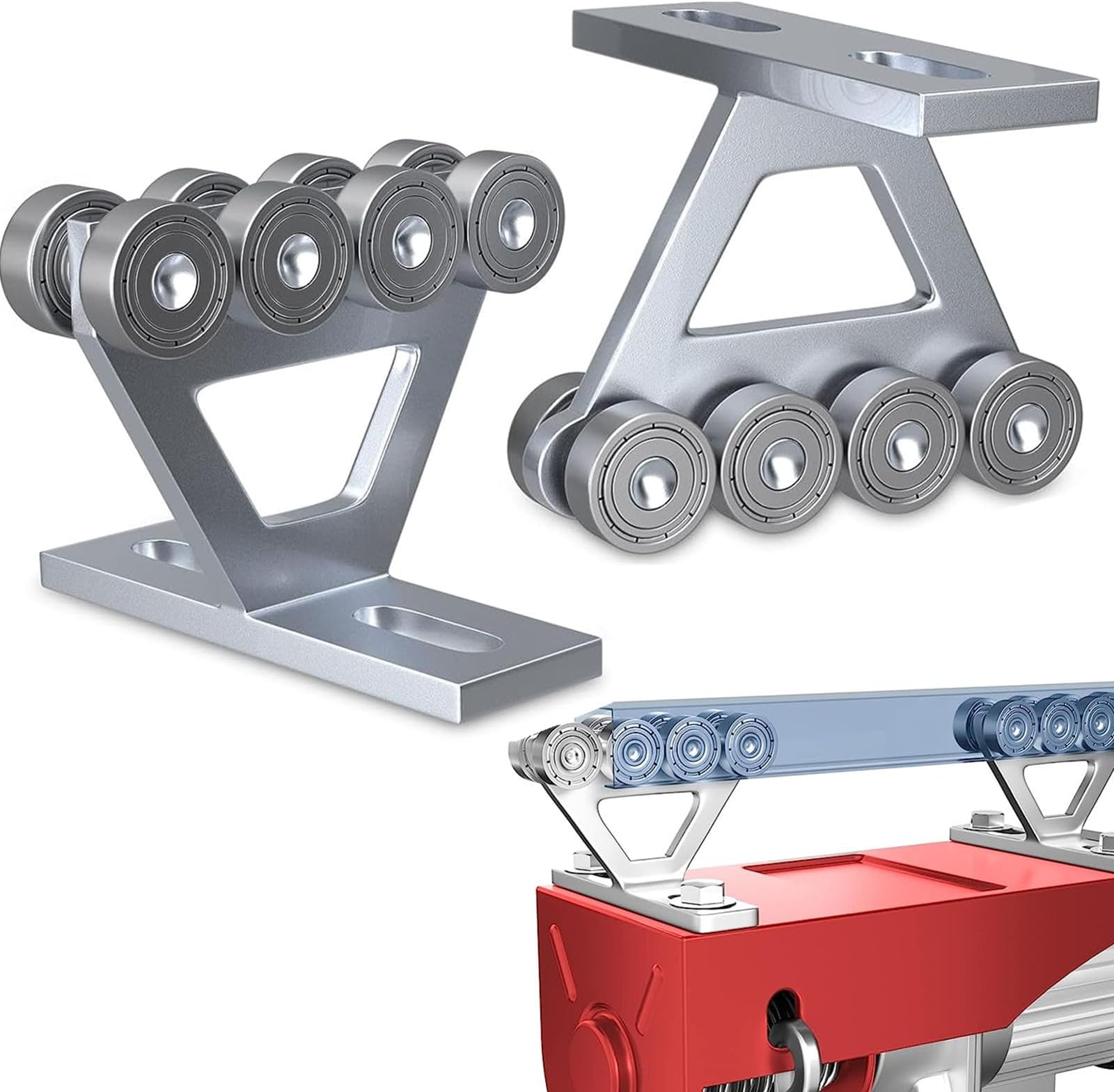 Amazon.com: Hoist Trolley for PA200-1000 Electric Hoist, 8 Wheels ...