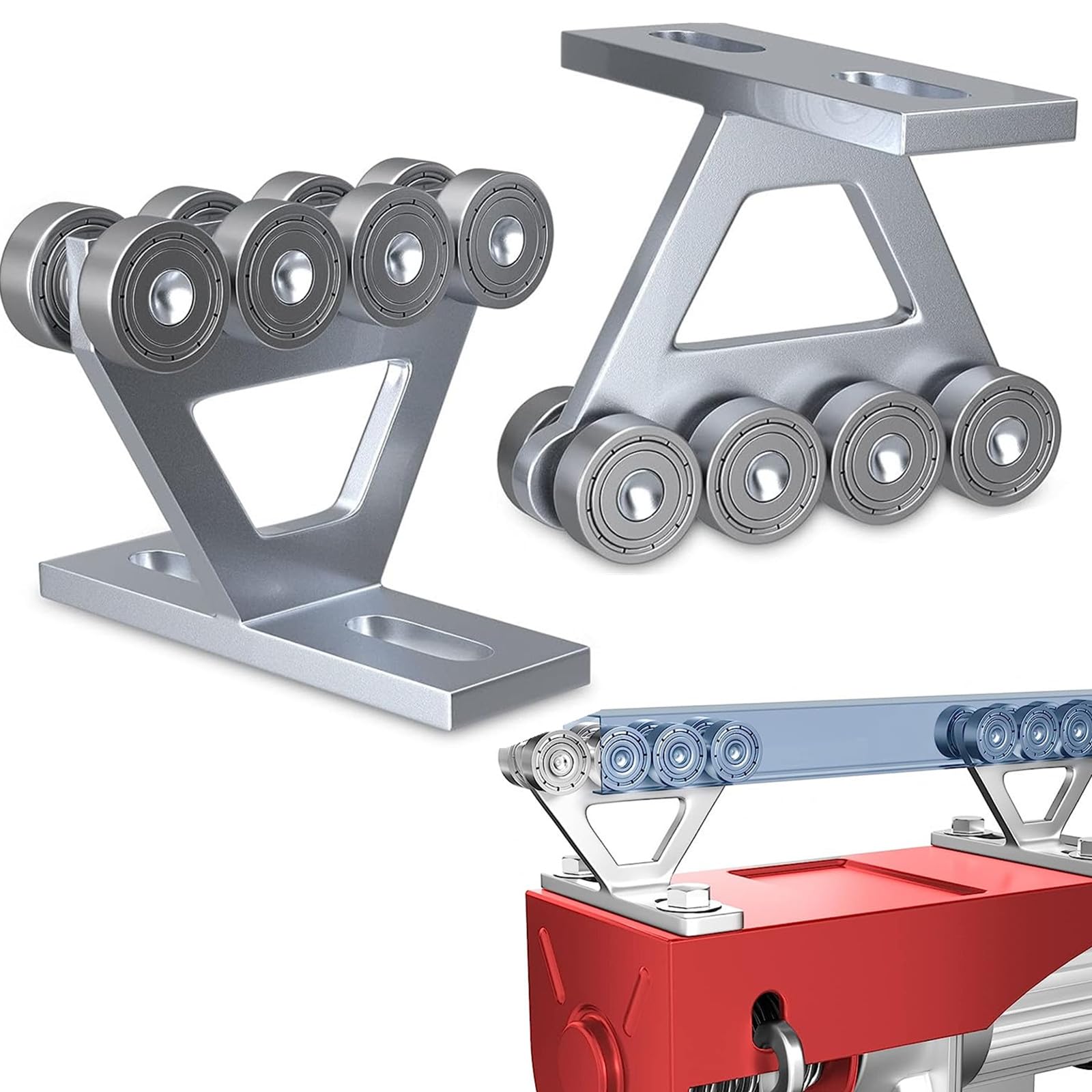 Buy Hoist Trolley for PA200-1000 Electric Hoist, 8 Wheels Trolley ...