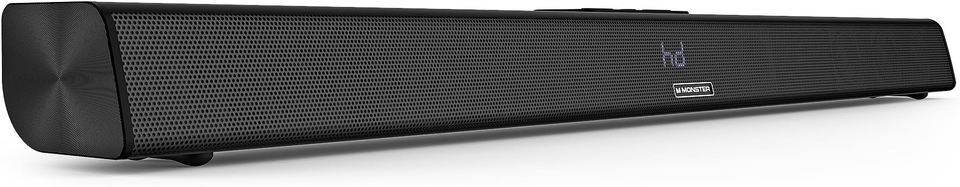 Amazon.com: Monster Soundbar SB100 Sound Bar for Smart TV, 120W ...