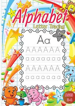 Alphabet Letter Tracing: Amazon.co.uk: Publishing, WPR: 9798387975943 ...