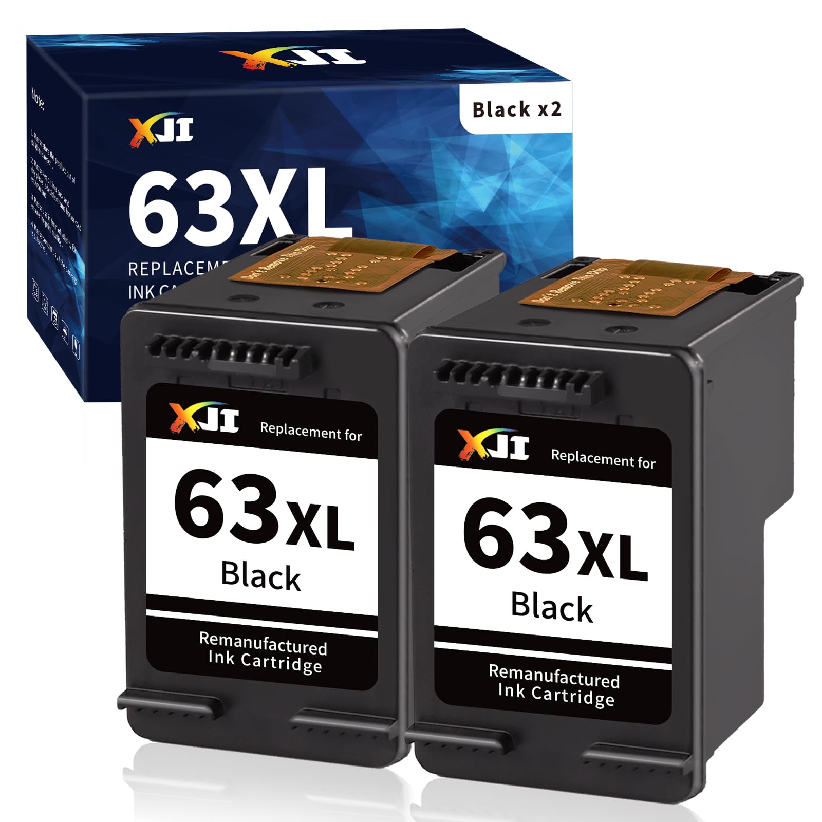 Amazon.com: XJI Remanufactured Ink Cartridges Replacement for HP Ink ...