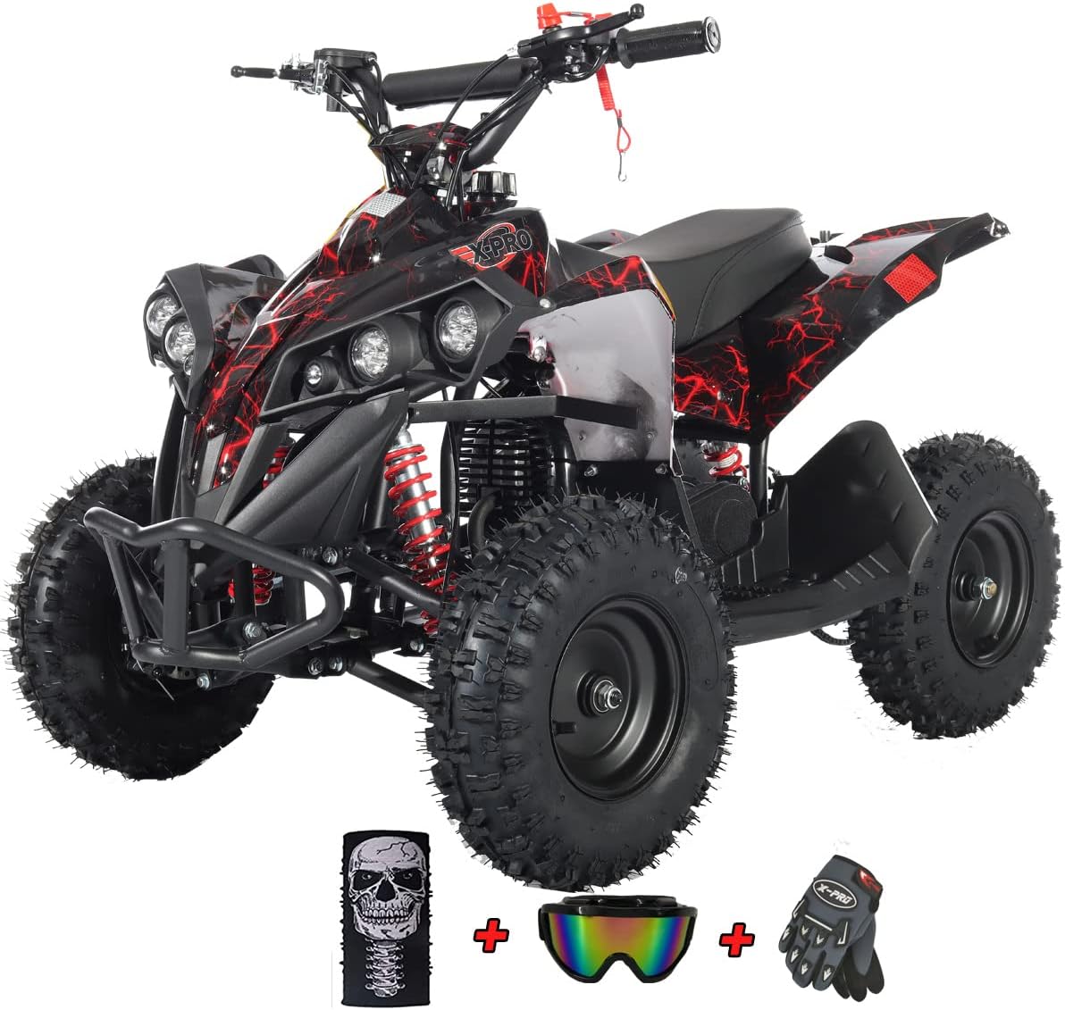 Amazon.com: X-PRO Storm 40 ATV 4 Wheelers 40cc ATV Quads Quad with ...
