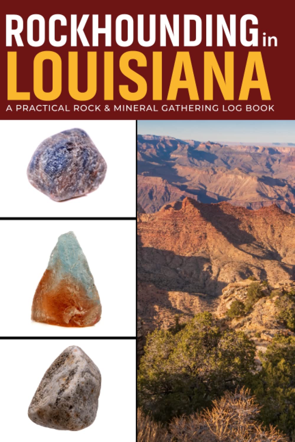 Rockhounding In Louisiana Rock And Mineral Gathering Log Book Local ...