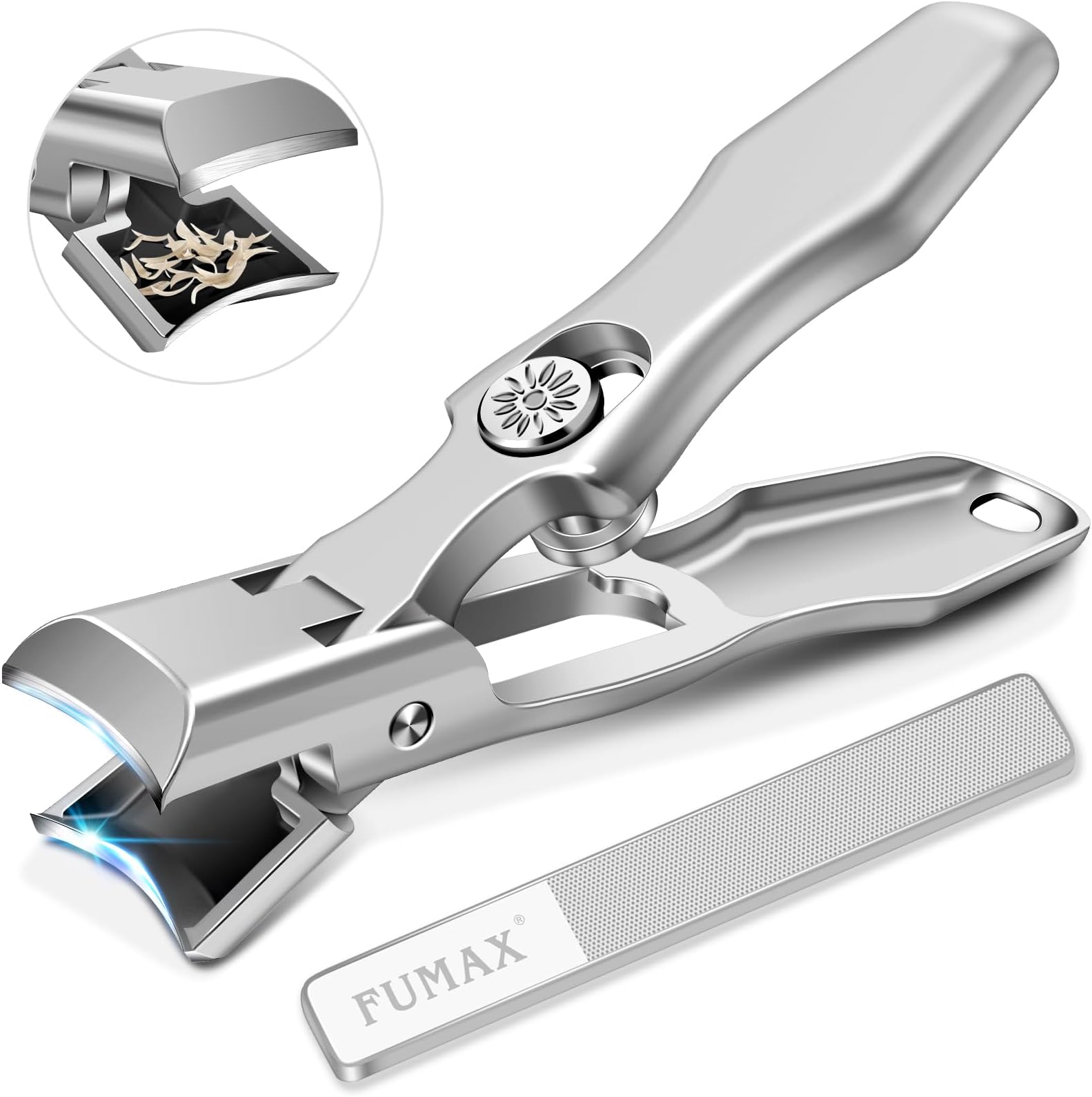 Amazon.com : Nail Clippers for Men Thick Nails, Large Toenail Clippers ...