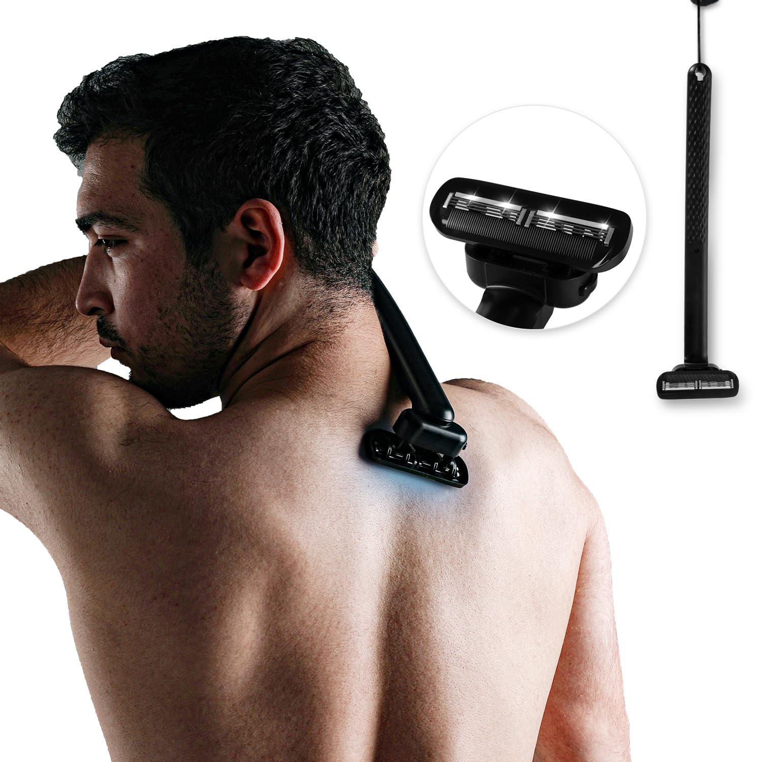 Amazon.com: Durimi Back Shavers for Men: The DIY Back Hair Shaver for ...