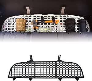 Rear Window Molle Storage Panels for 3rd Gen 2016-2023 Toyota Tacoma ...
