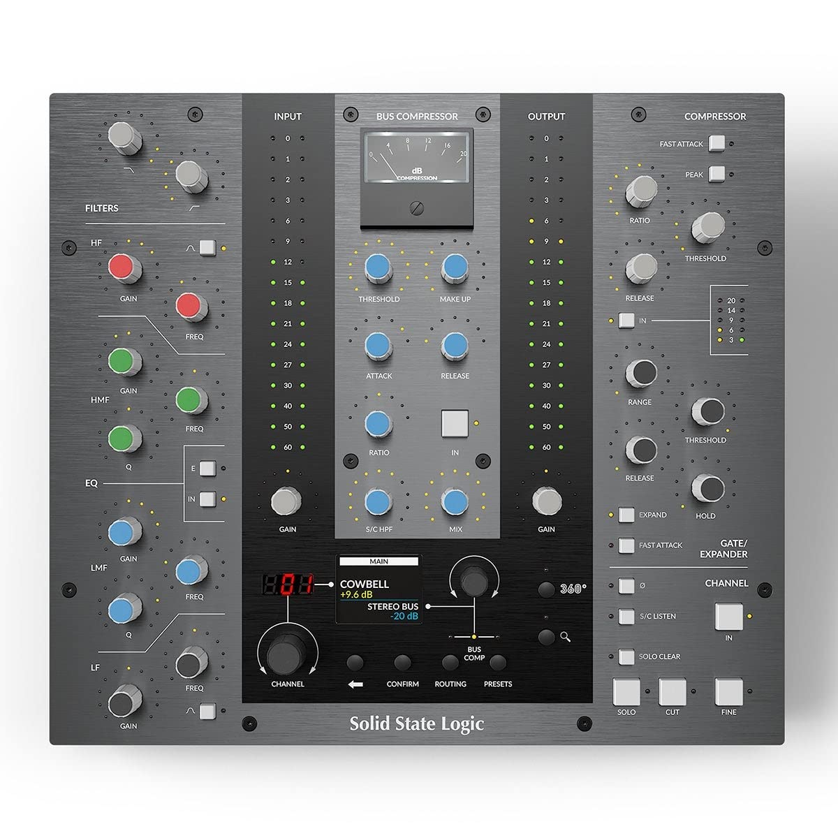 Amazon.com: Solid State Logic UC1 Hardware Plug-In Control Surface ...