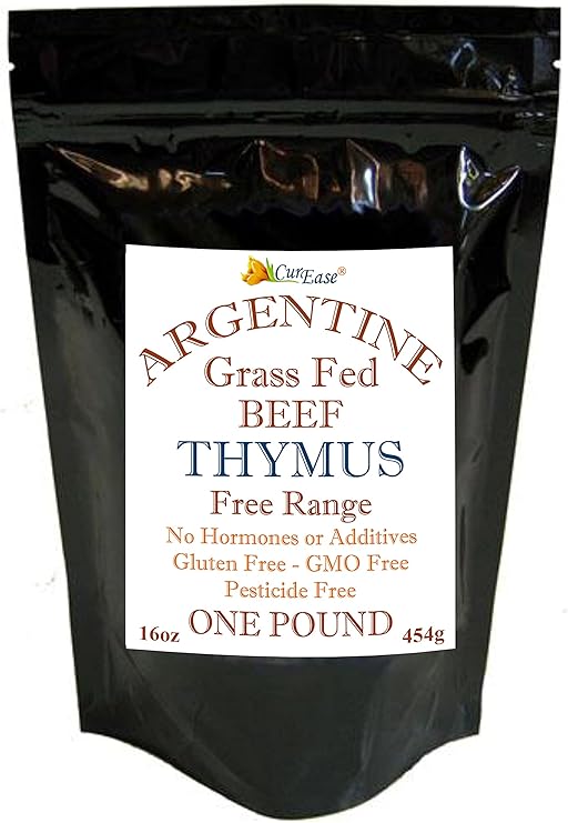 Amazon.com: CurEase Argentine Beef Thymus Powder - Grass Fed & Finished ...