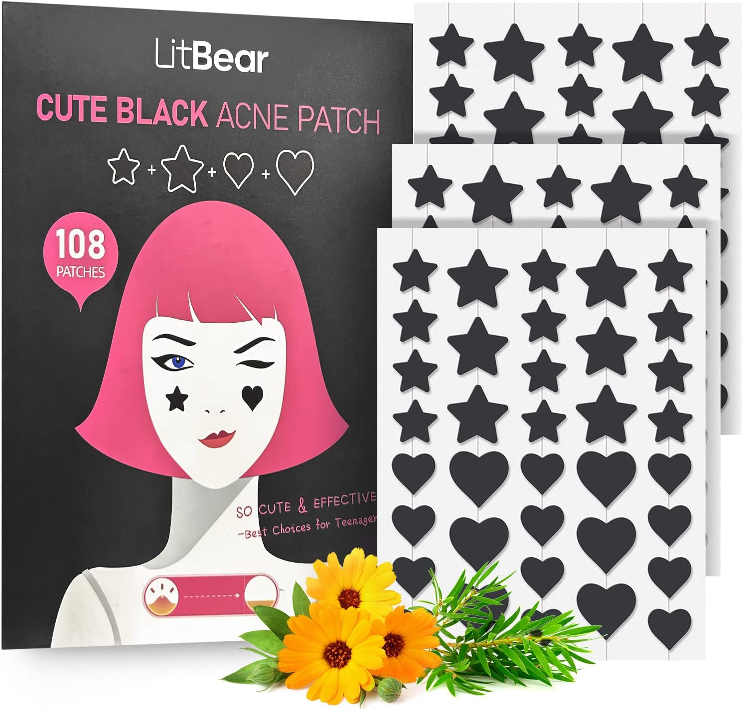 Amazon.com: BAGLAK Star Pimple Patches - 160 Patches - Hydrocolloid ...