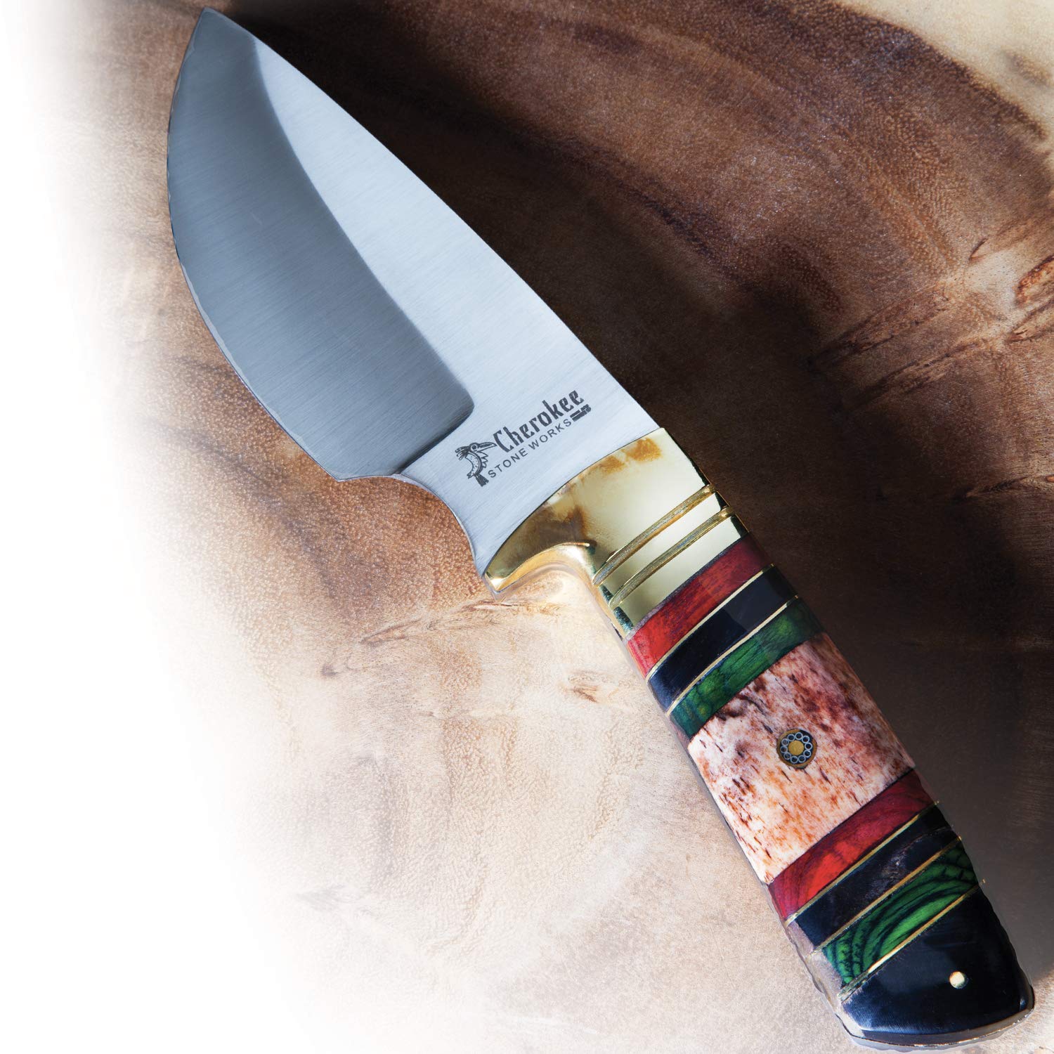 Buy Stauer River Canyon Bowie Knife with Leather Sheath Online at ...