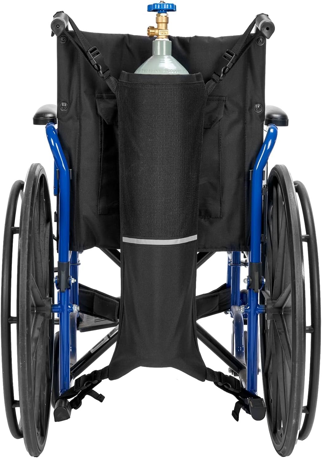 Amazon.com: Oxygen Tank Holder for Wheelchair, Portable D & E Cylinder ...