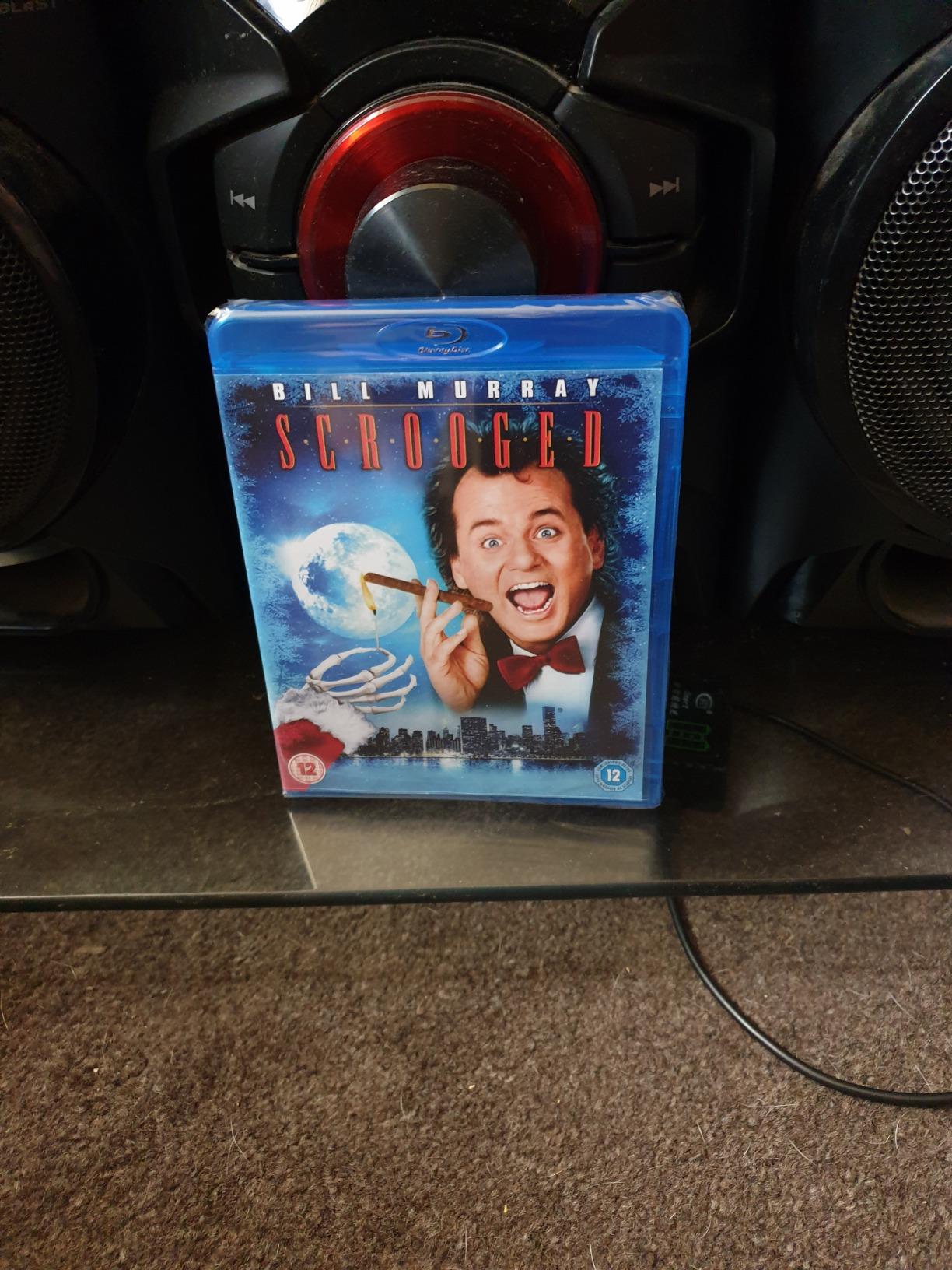 Scrooged [VHS] : Bill Murray, John Forsythe, Carol Kane, David Johansen ...