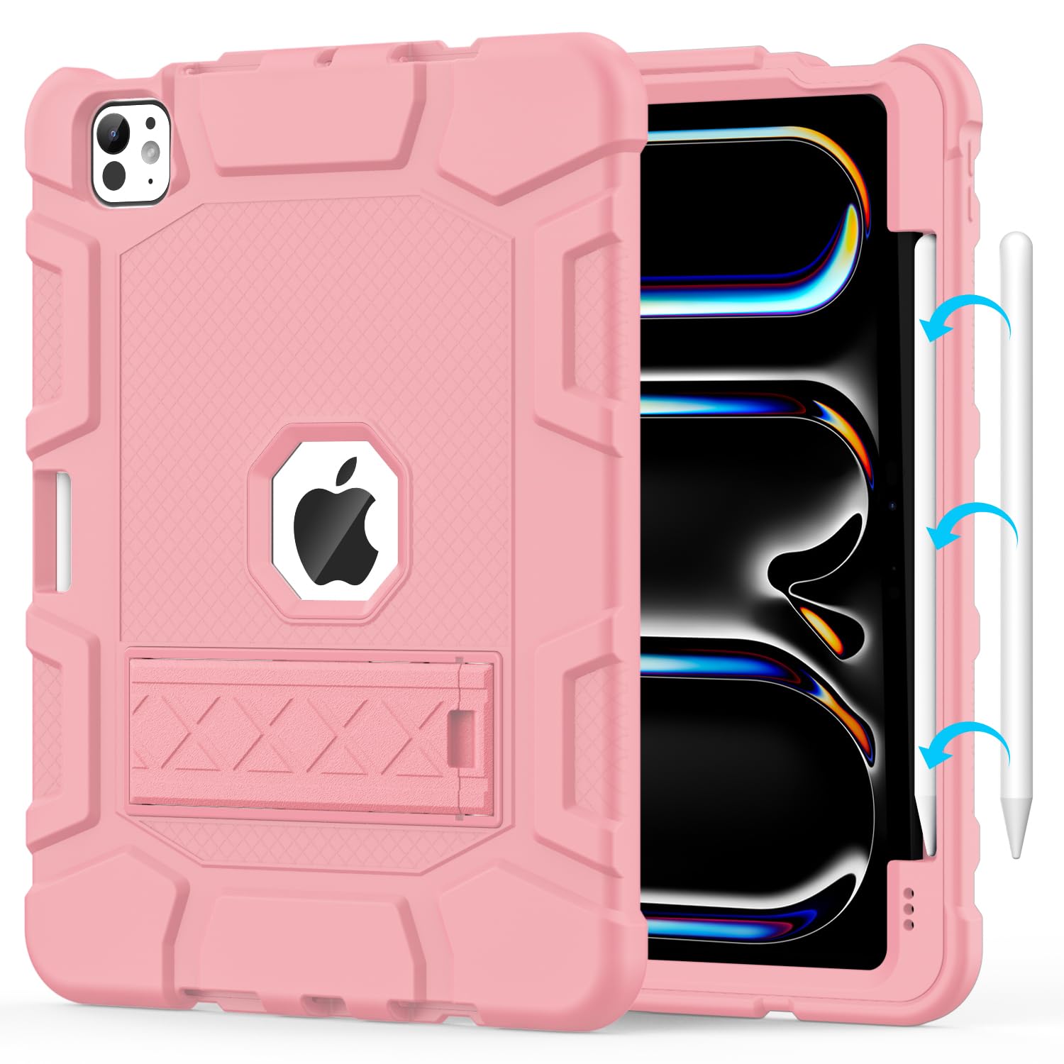 Amazon.com: MARIWIVI Case for iPad Pro 11 inch Case 2024 (M4), iPad 11 ...