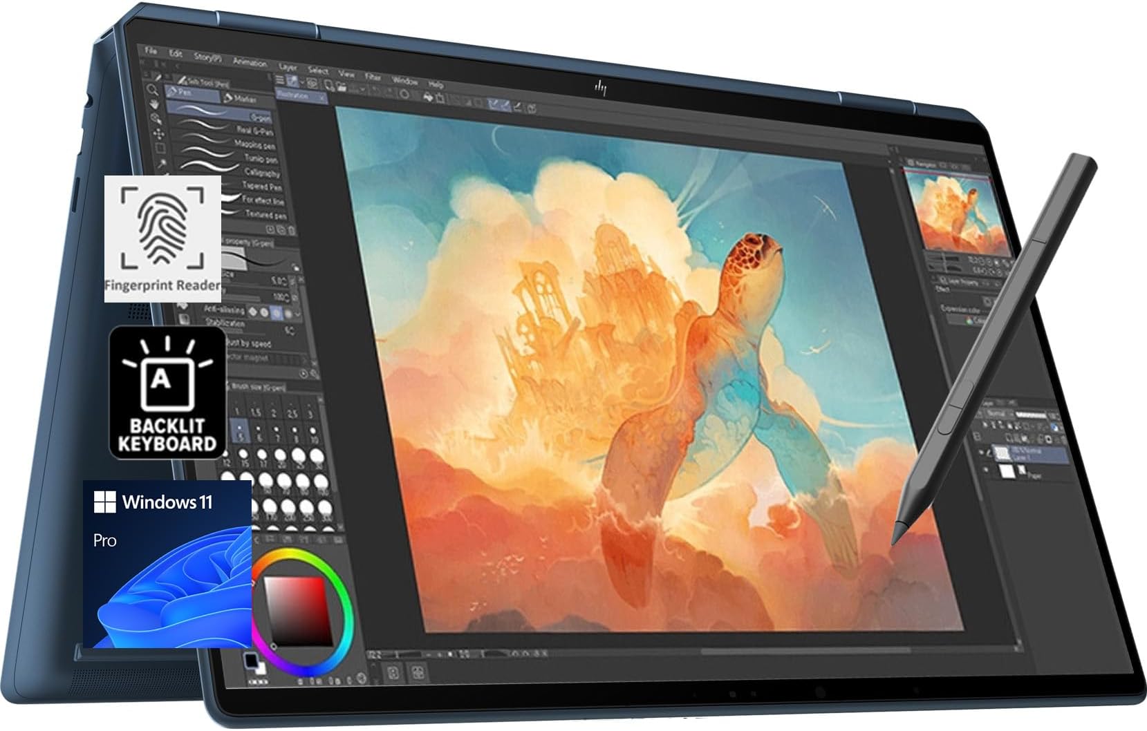 Amazon.com: HP- Spectre 2-in-1 | Display: 16" 3K+ Touch-Screen ...