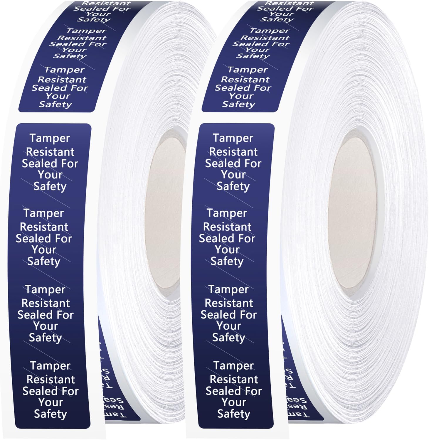 Amazon.com : Outus 1000 Pcs 2 Rolls Tamper Evident Labels Holographic ...