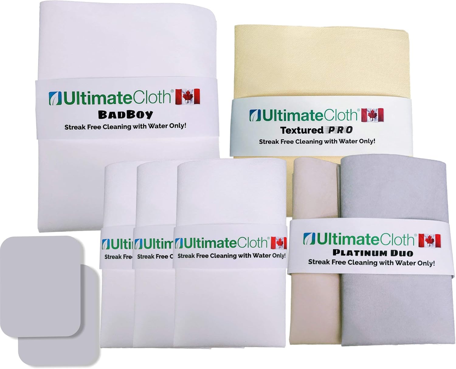 UltimateCloth® The Original Streak Free Cloth - 100% MiraFiber ...