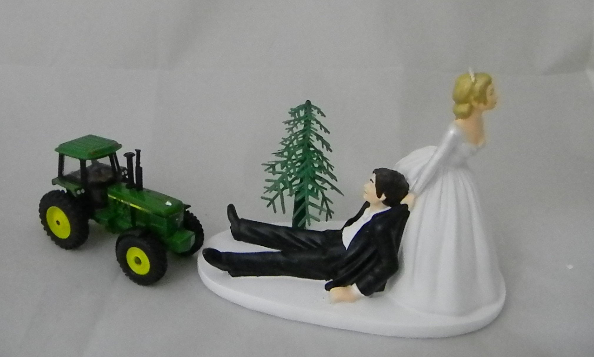 John Deere Wedding Cake Toppers Country Western John DEERE Tractor