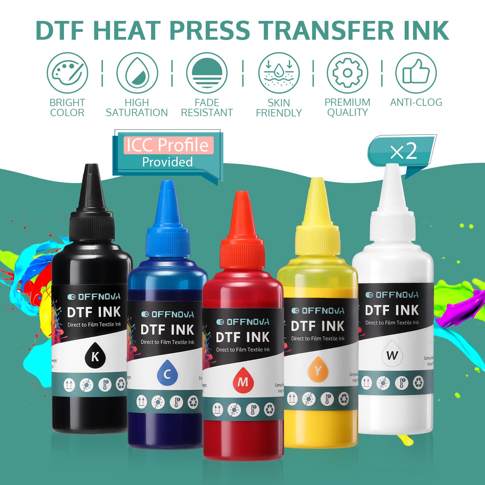 Snapklik.com : OFFNOVA Premium DTF Ink