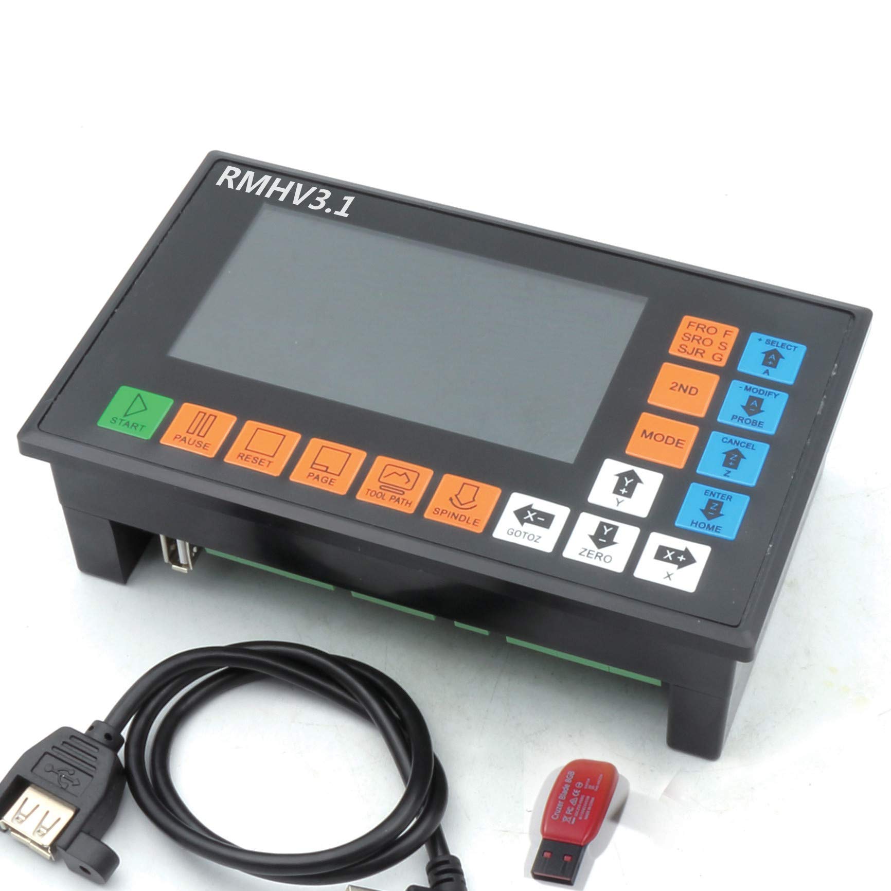 Buy 4 Axis 500khz Offline Stand Alone Cnc Controller Motion Controller System Plc Control G Code