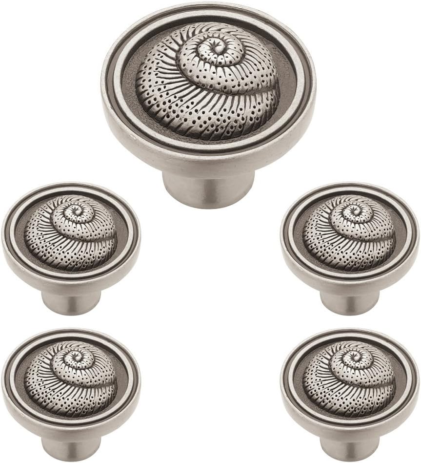Costello Coastal - Sand Dollar Cabinet Knob (Large) | Artist Pewter Hardware Collection - Amazon.com