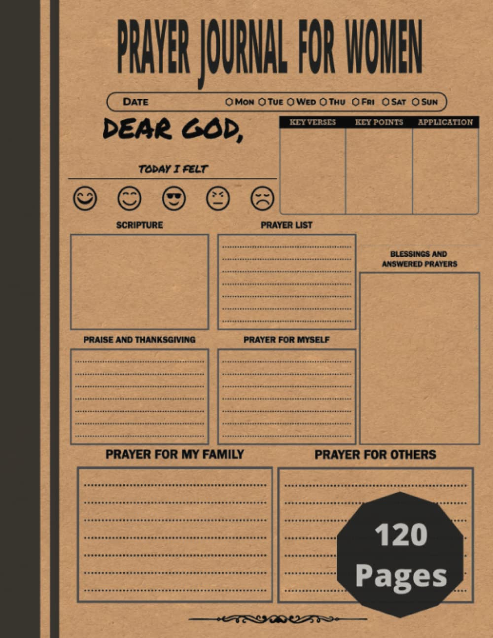 Prayer Journal For Women: a Prayer Journal for Women to Record Prayer ...