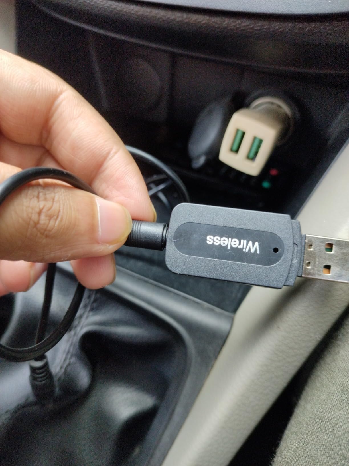 PEGEO Bluetooth Stereo System Audio aux Receiver USB Adapter car ...