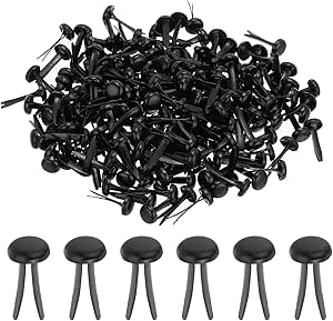 Amazon.com: PATIKIL 1000 PCS Paper Brass Fasteners Split Pins Pastel Mini Metal Brads Round Head ...