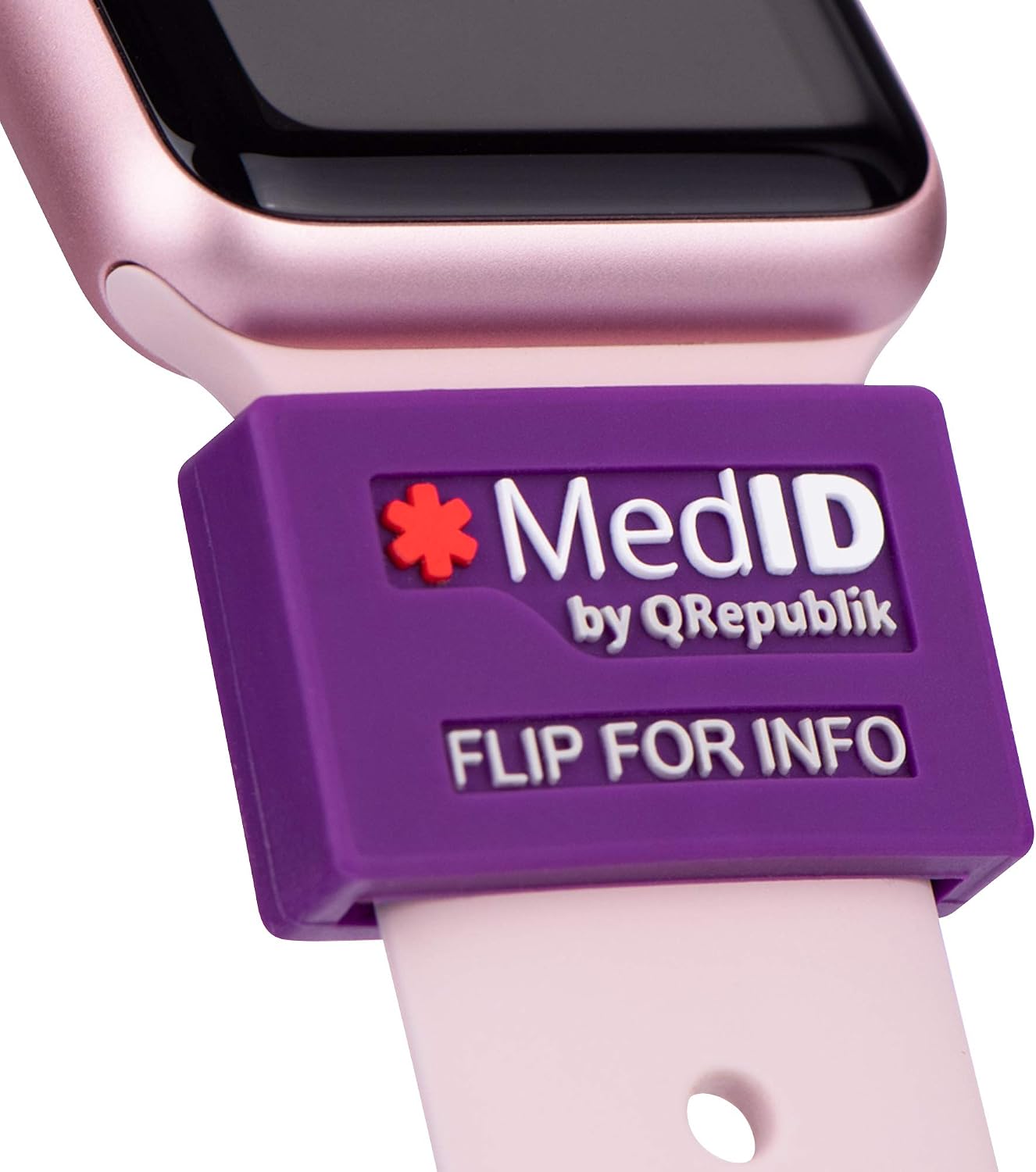 Amazon.com: QRepublik QR Medical ID Tag – Emergency Bracelet Sleeve for ...
