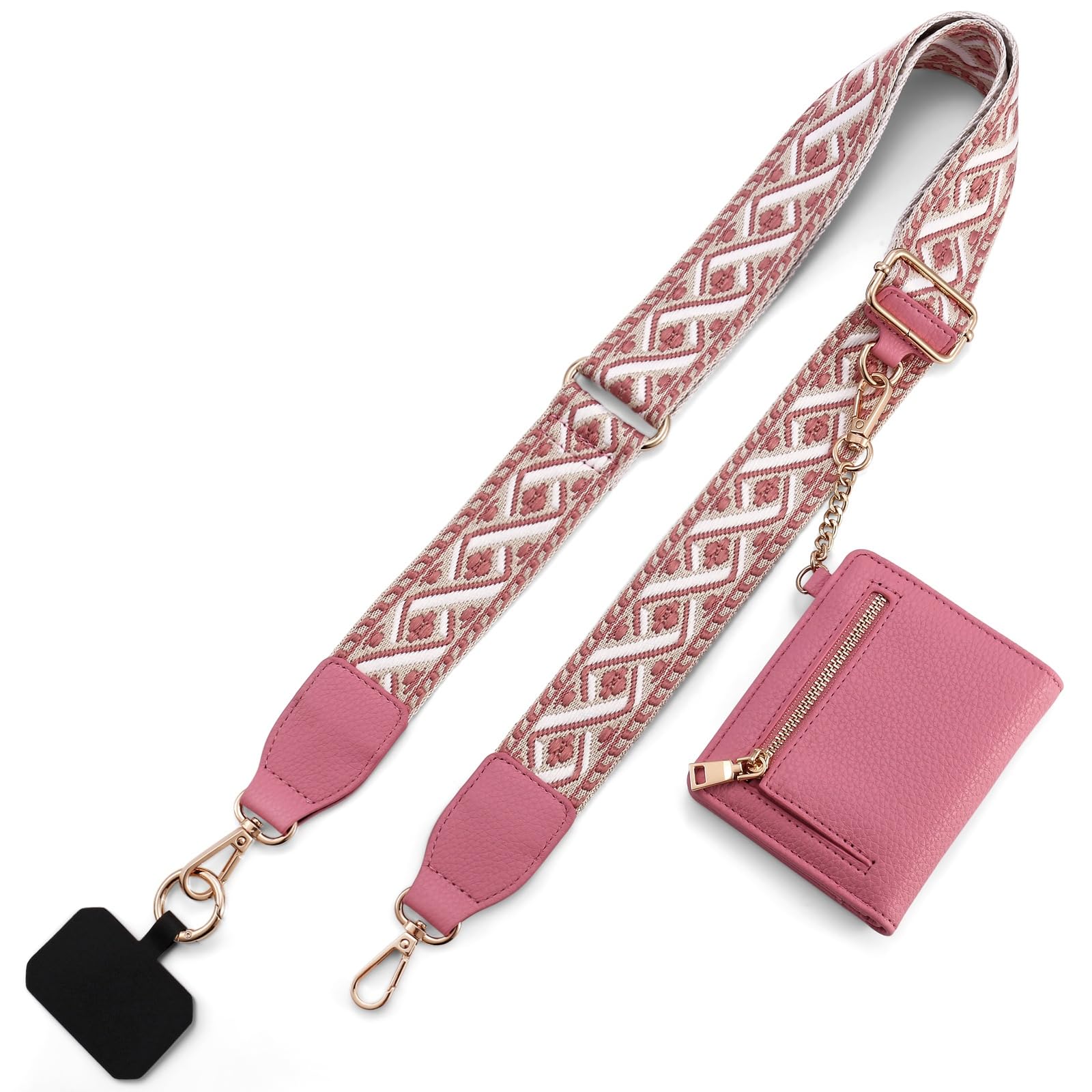Amazon.com: Diaclara Clip and Go Phone Strap with Zipper Pouch- Stylish ...