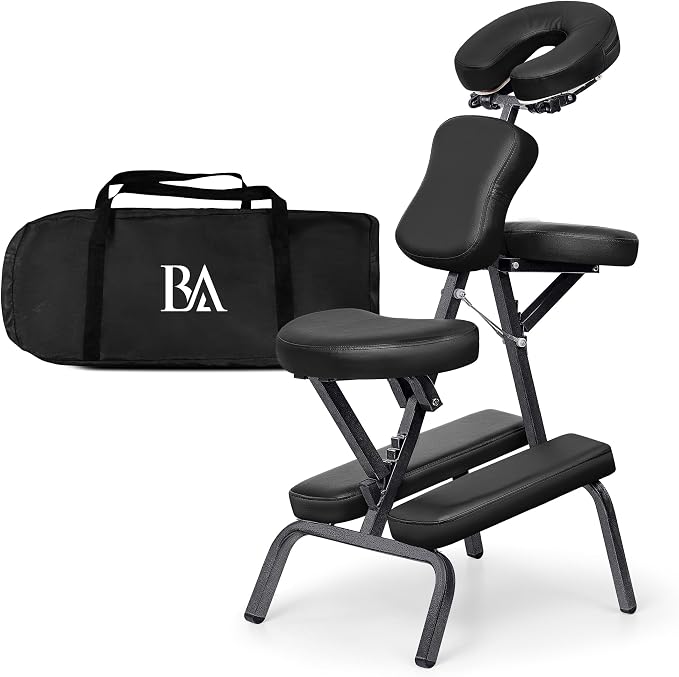 Amazon.com: Massage Chair Full Body Portable - Lightweight Tattoo Chair ...